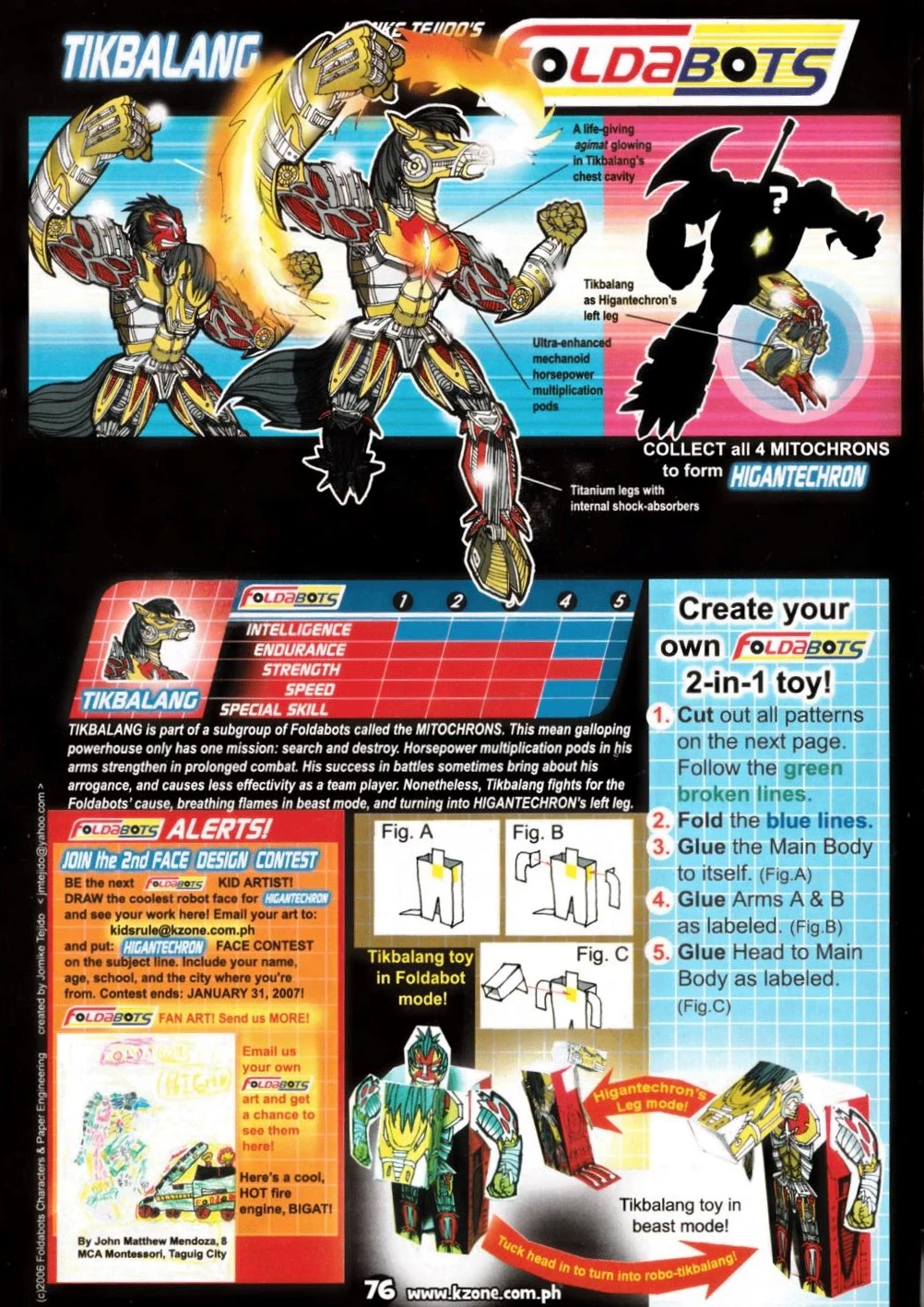 Tikbalang/Tikbalang (2007) | Foldabots Wiki | Fandom