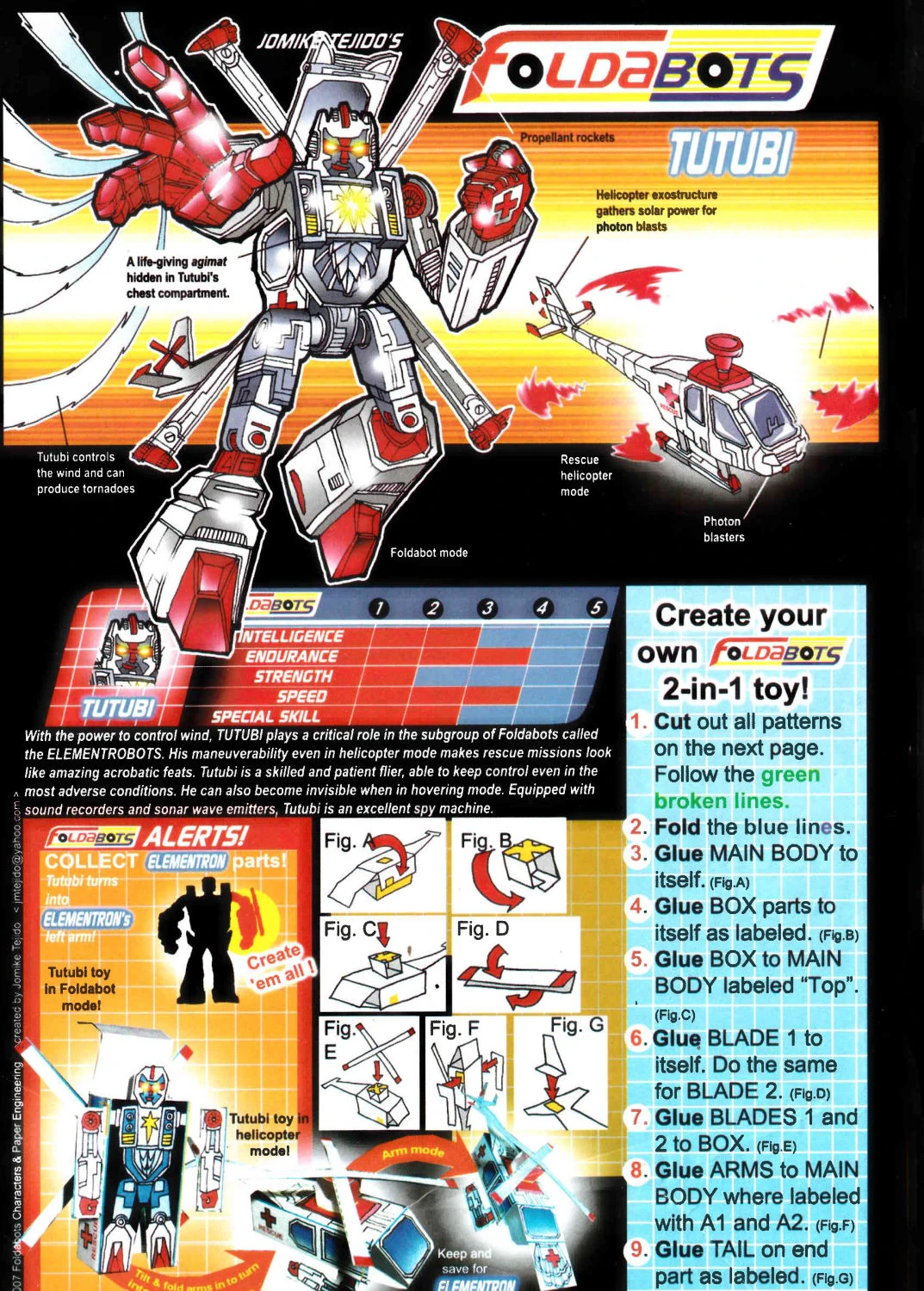 Tutubi/Tutubi (2007) | Foldabots Wiki | Fandom