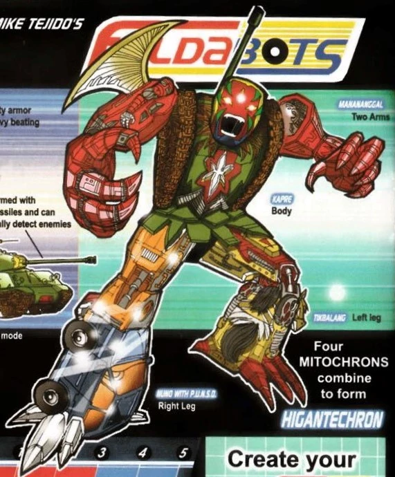 Higantechron/Higantechron (2007) | Foldabots Wiki | Fandom