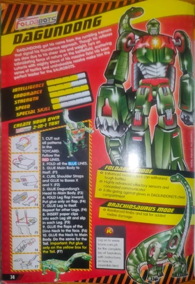 Dagundong/Dagundong (2010) | Foldabots Wiki | Fandom