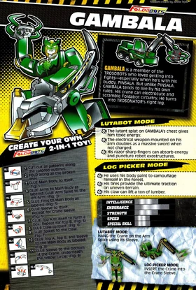 Gambala | Foldabots Wiki | Fandom