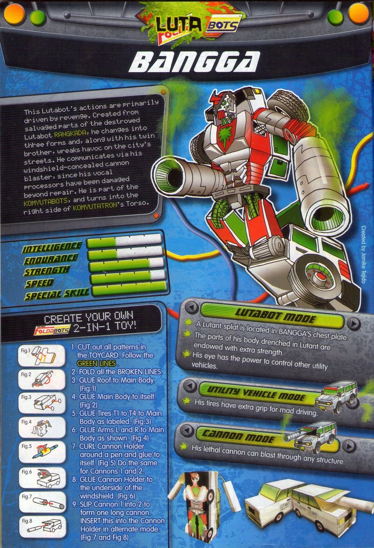 Bangga/Bangga (2011) | Foldabots Wiki | Fandom