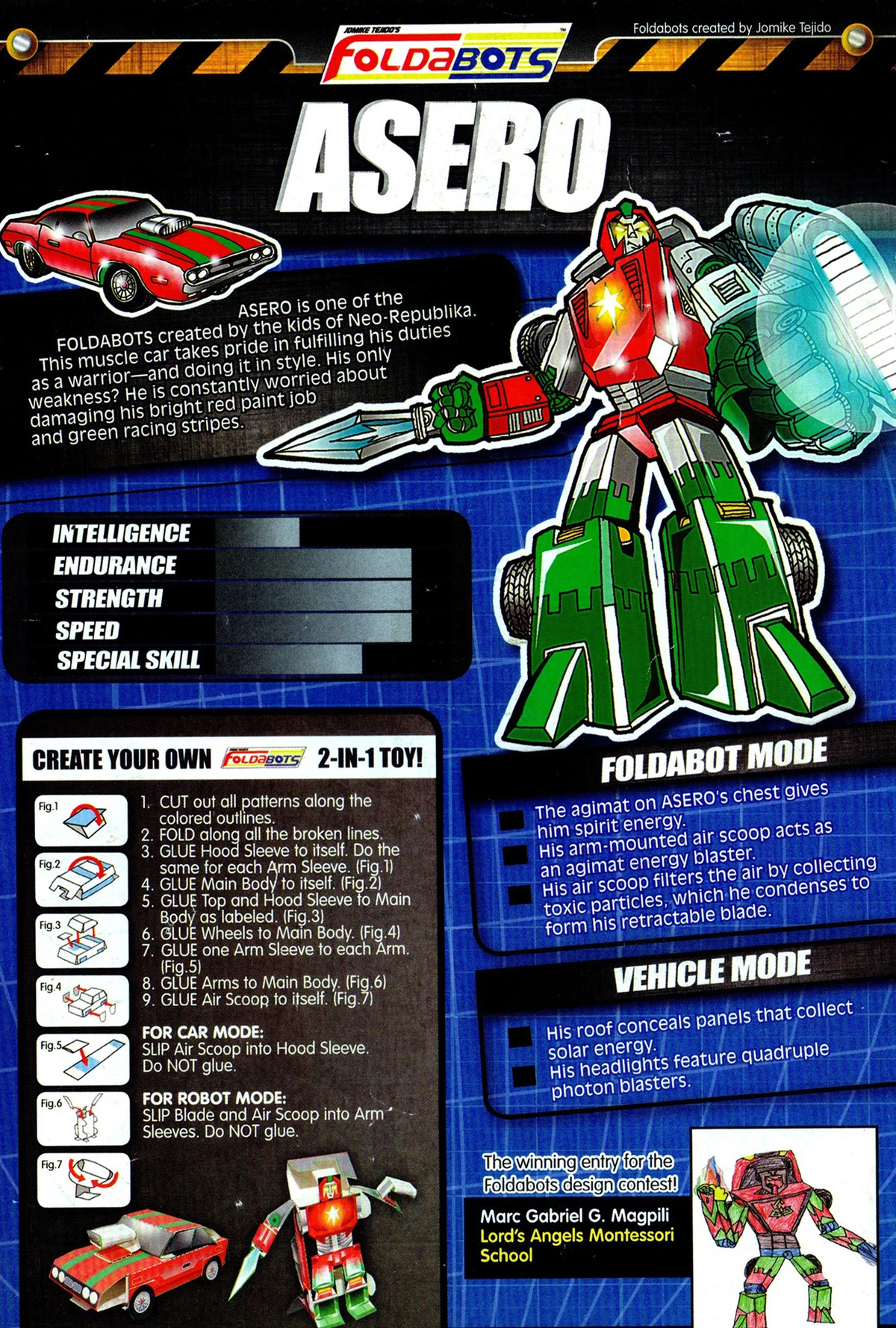 Asero | Foldabots Wiki | Fandom