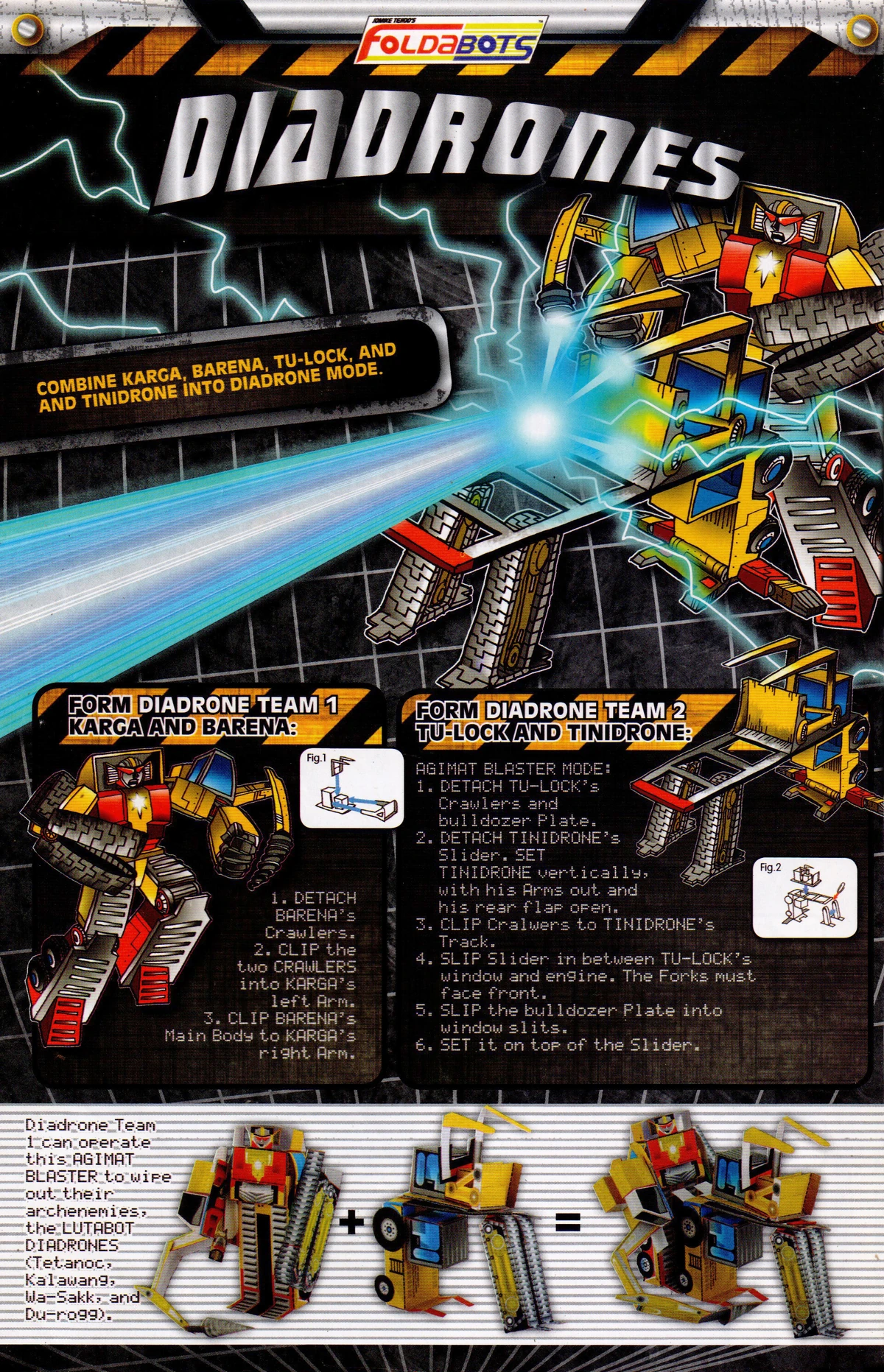 Foldabot Diadrones | Foldabots Wiki | Fandom