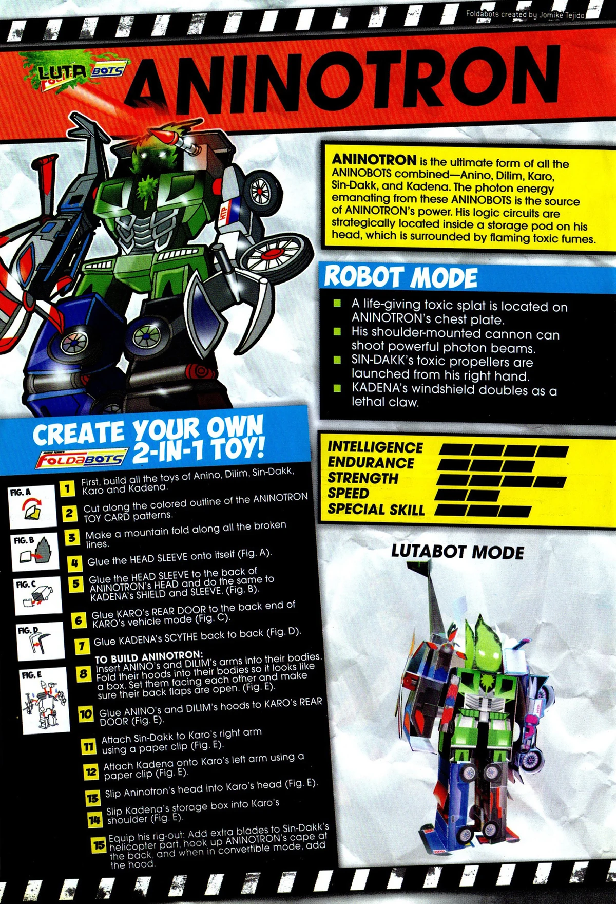 Aninotron | Foldabots Wiki | Fandom