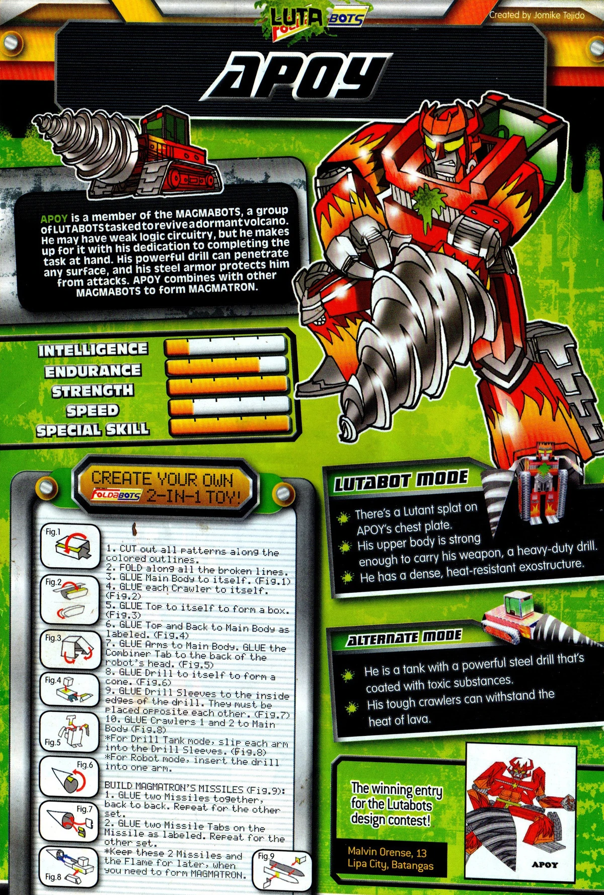 Apoy | Foldabots Wiki | Fandom