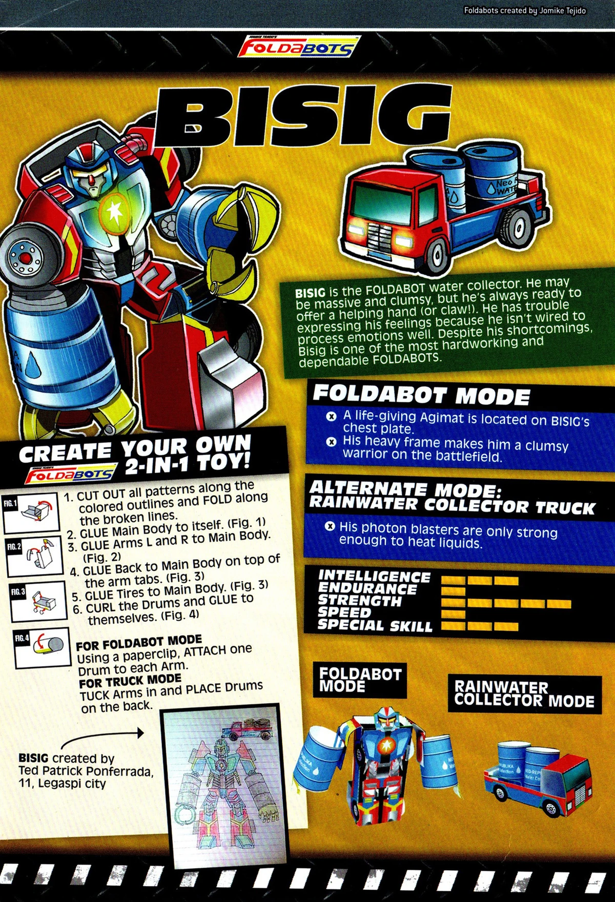 Bisig | Foldabots Wiki | Fandom