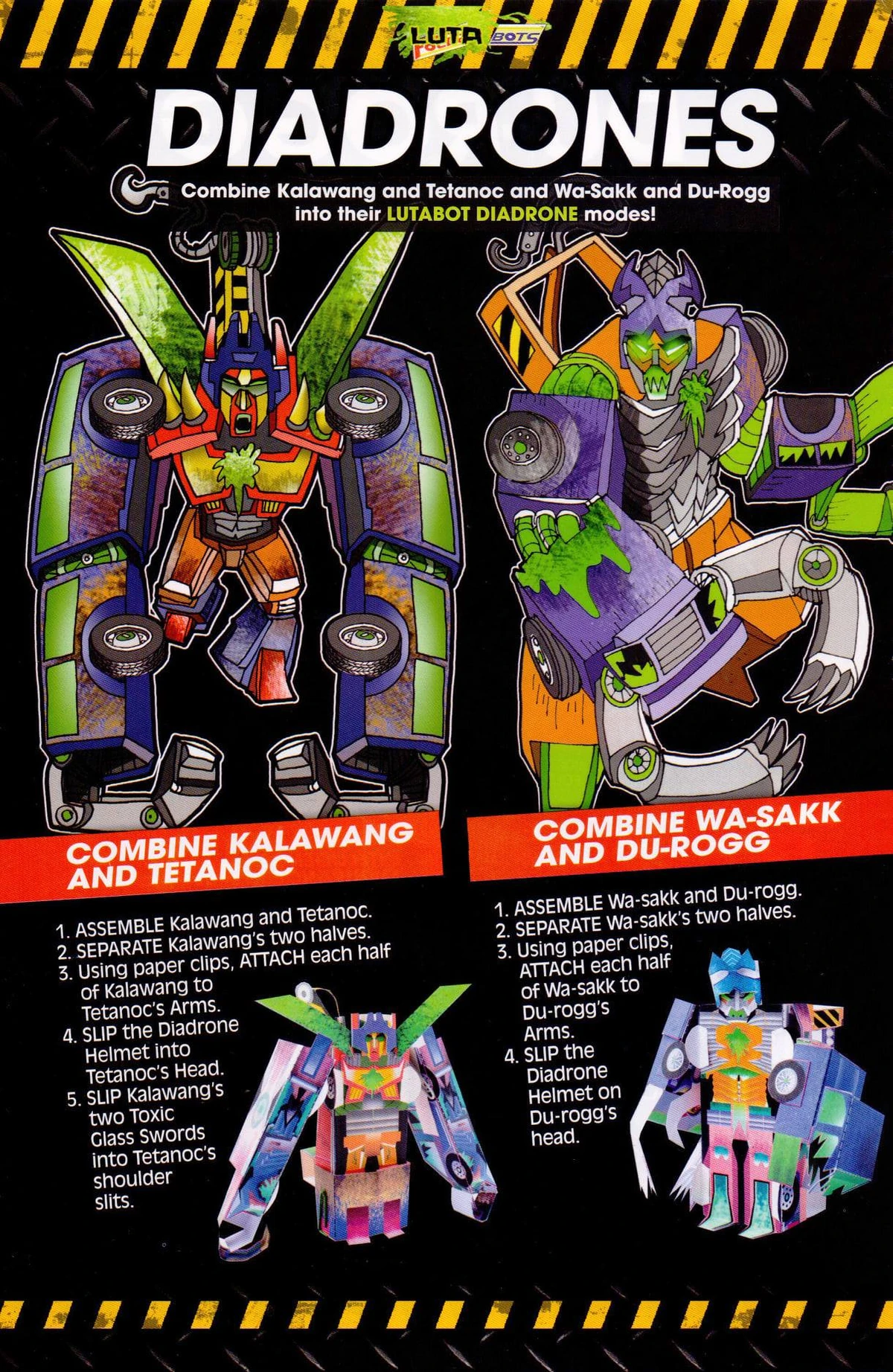 Lutabot Diadrones | Foldabots Wiki | Fandom