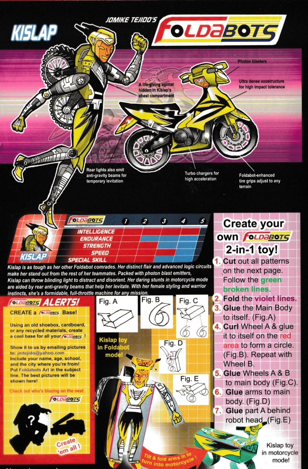 Kislap | Foldabots Wiki | Fandom