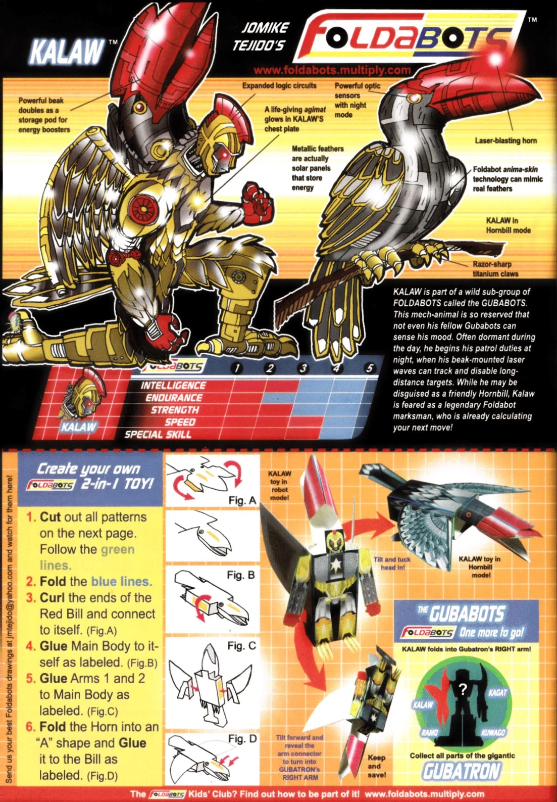 Kalaw/Kalaw (2008) | Foldabots Wiki | Fandom