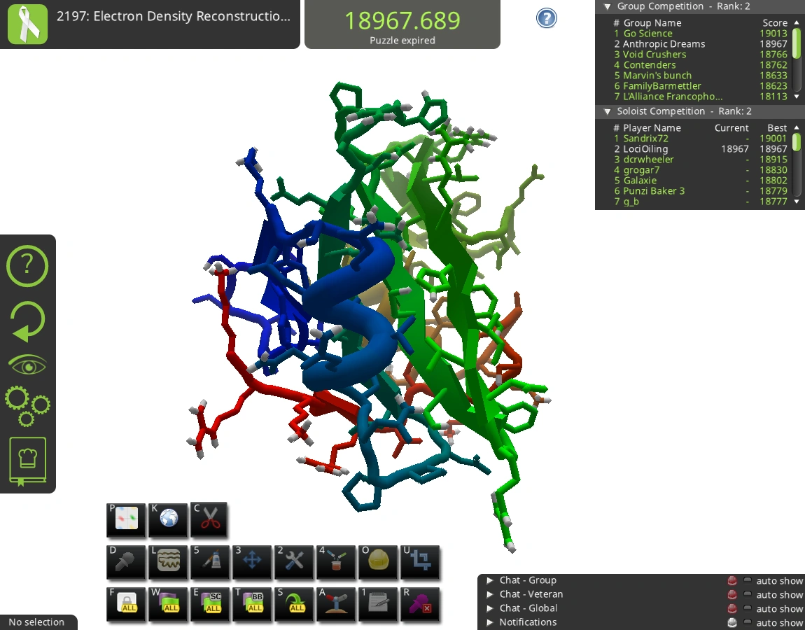 Puzzle 2197 | Foldit Wiki | Fandom