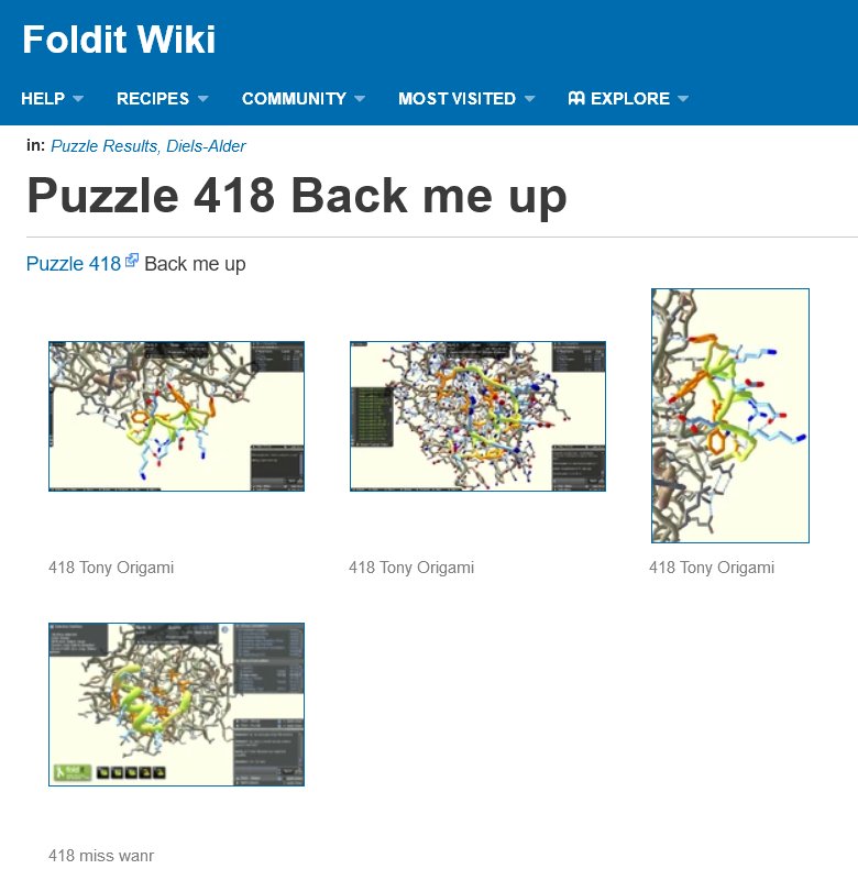Puzzle Results Foldit Wiki Fandom puzzle-results-foldit-wiki-fandom