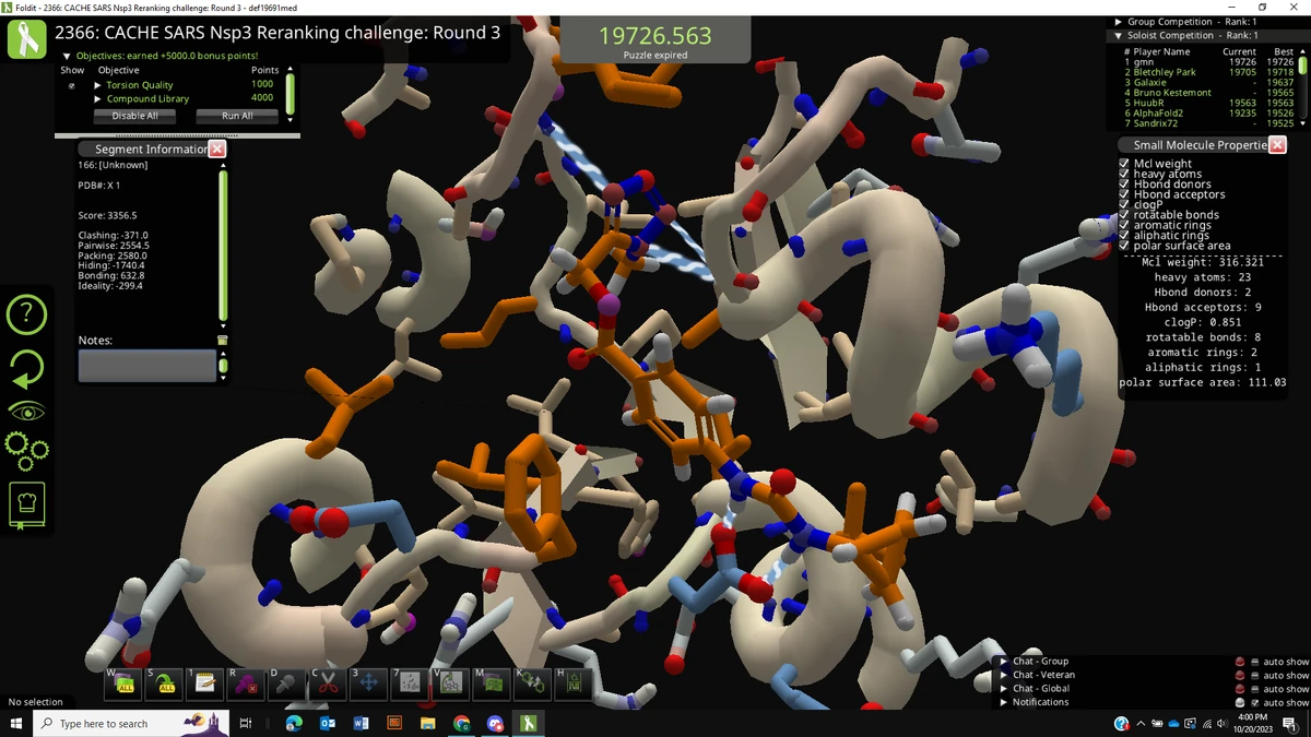 Puzzle 2366 | Foldit Wiki | Fandom