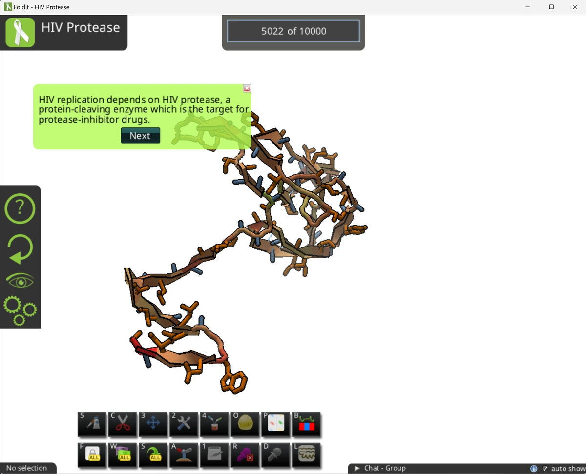 Education/HIV Protease | Foldit Wiki | Fandom