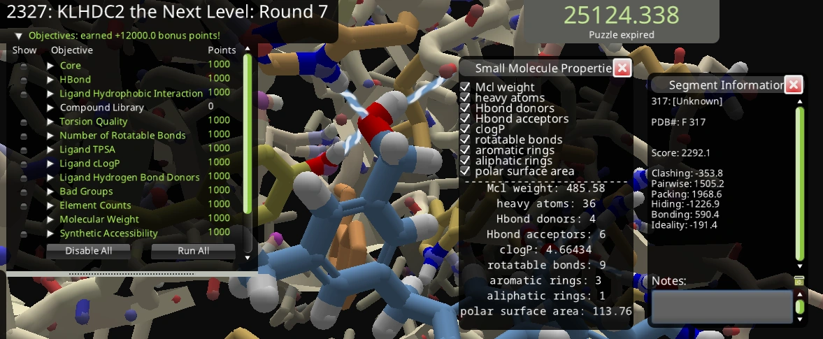 Puzzle 2327 | Foldit Wiki | Fandom