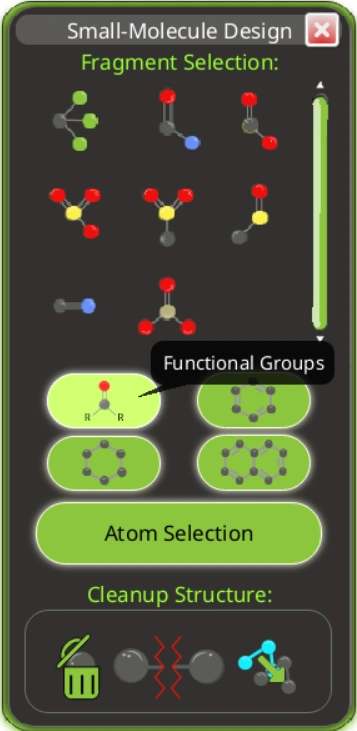 Small molecule design/Functional Groups | Foldit Wiki | Fandom