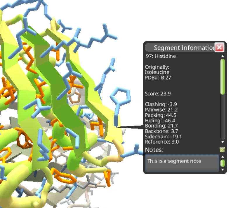 Segment note | Foldit Wiki | Fandom
