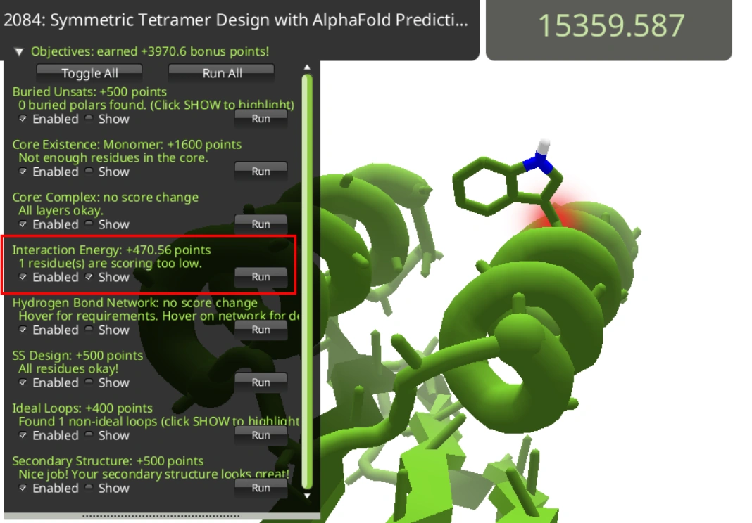 Objective/Interaction Energy | Foldit Wiki | Fandom