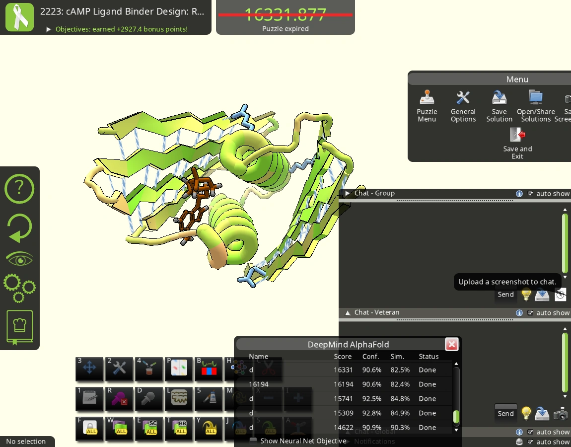 Puzzle 2223 | Foldit Wiki | Fandom