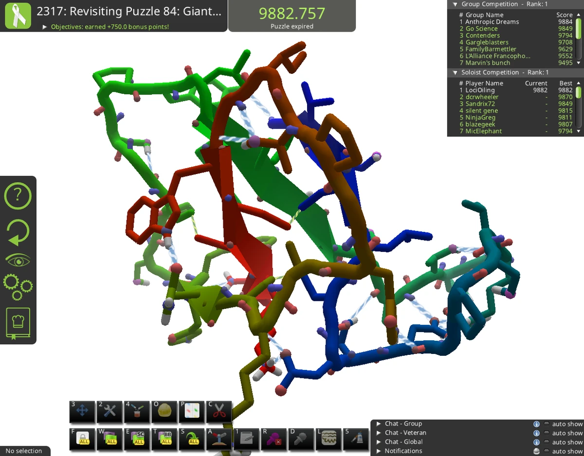 Puzzle 2317 | Foldit Wiki | Fandom