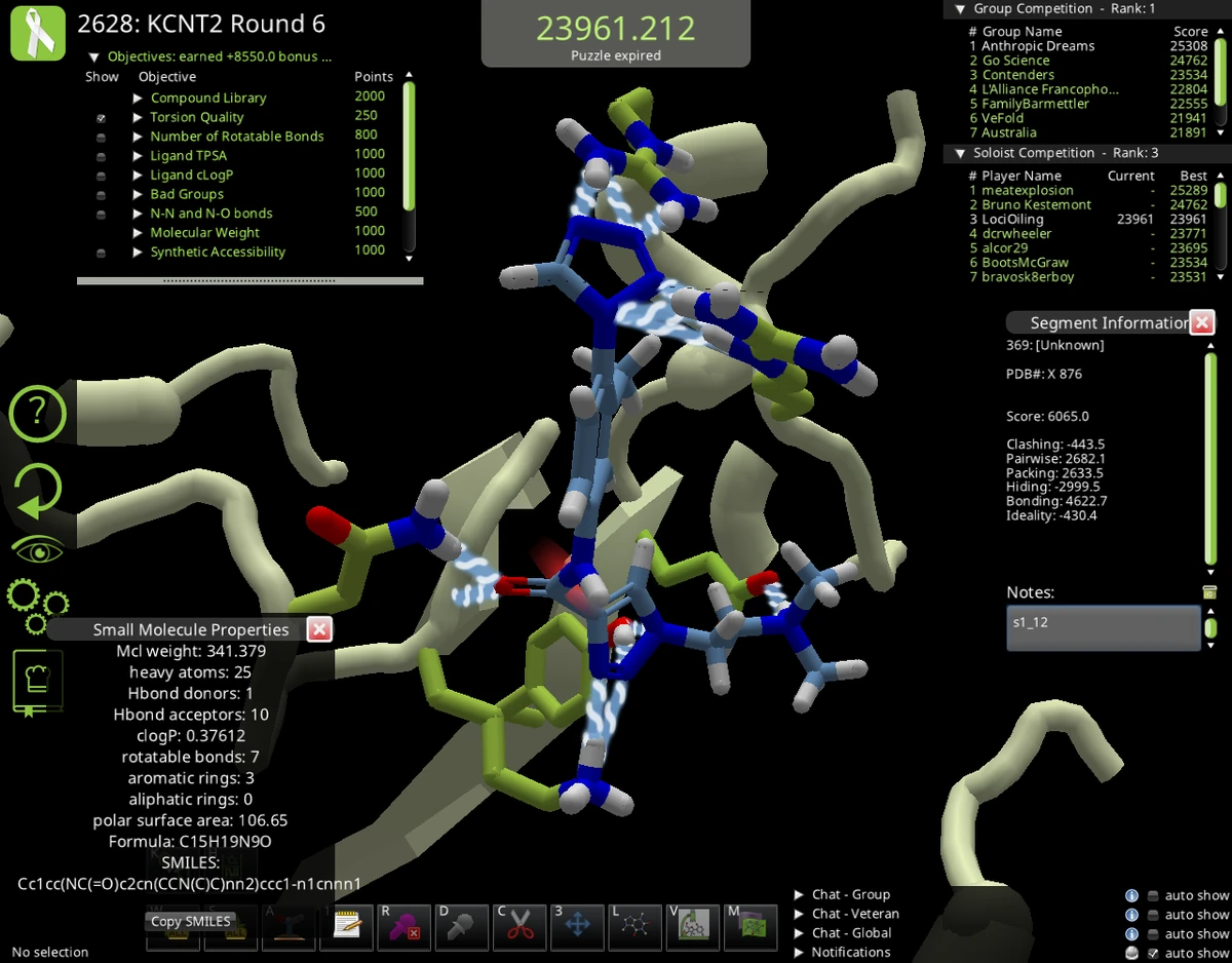 Puzzle 2628 | Foldit Wiki | Fandom