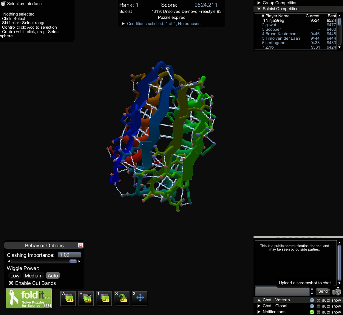 Puzzle 1319 | Foldit Wiki | Fandom