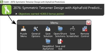 Foldit user interface/Main menu | Foldit Wiki | Fandom