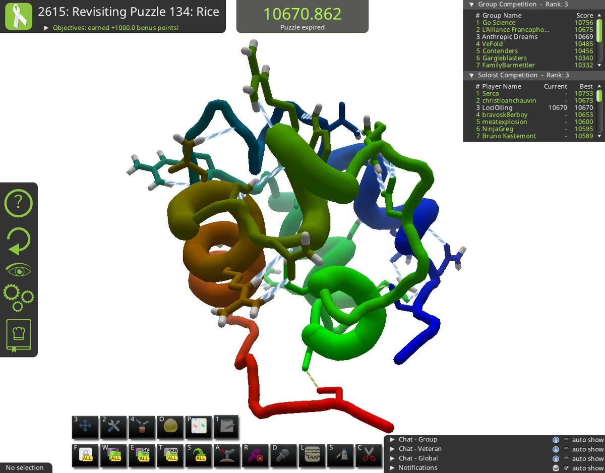 Puzzle 2615 | Foldit Wiki | Fandom
