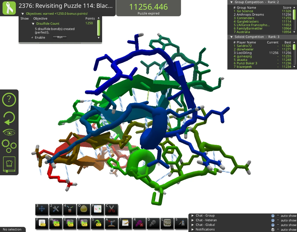 Puzzle 2376 | Foldit Wiki | Fandom