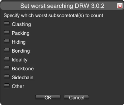 EDRW/Worst search dialog | Foldit Wiki | Fandom