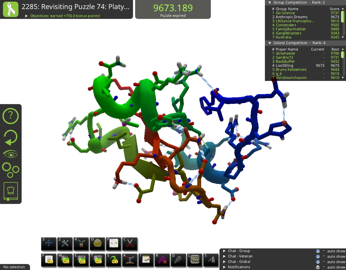 Puzzle 2285 | Foldit Wiki | Fandom