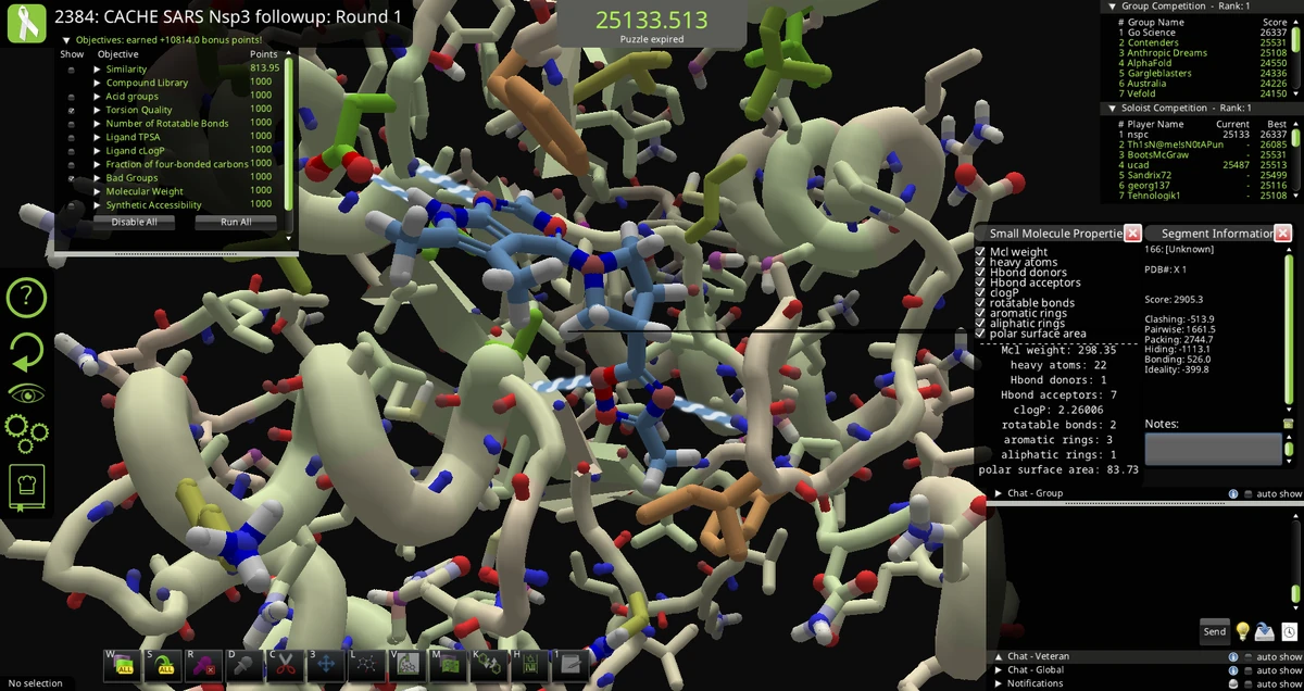 Puzzle 2384 | Foldit Wiki | Fandom