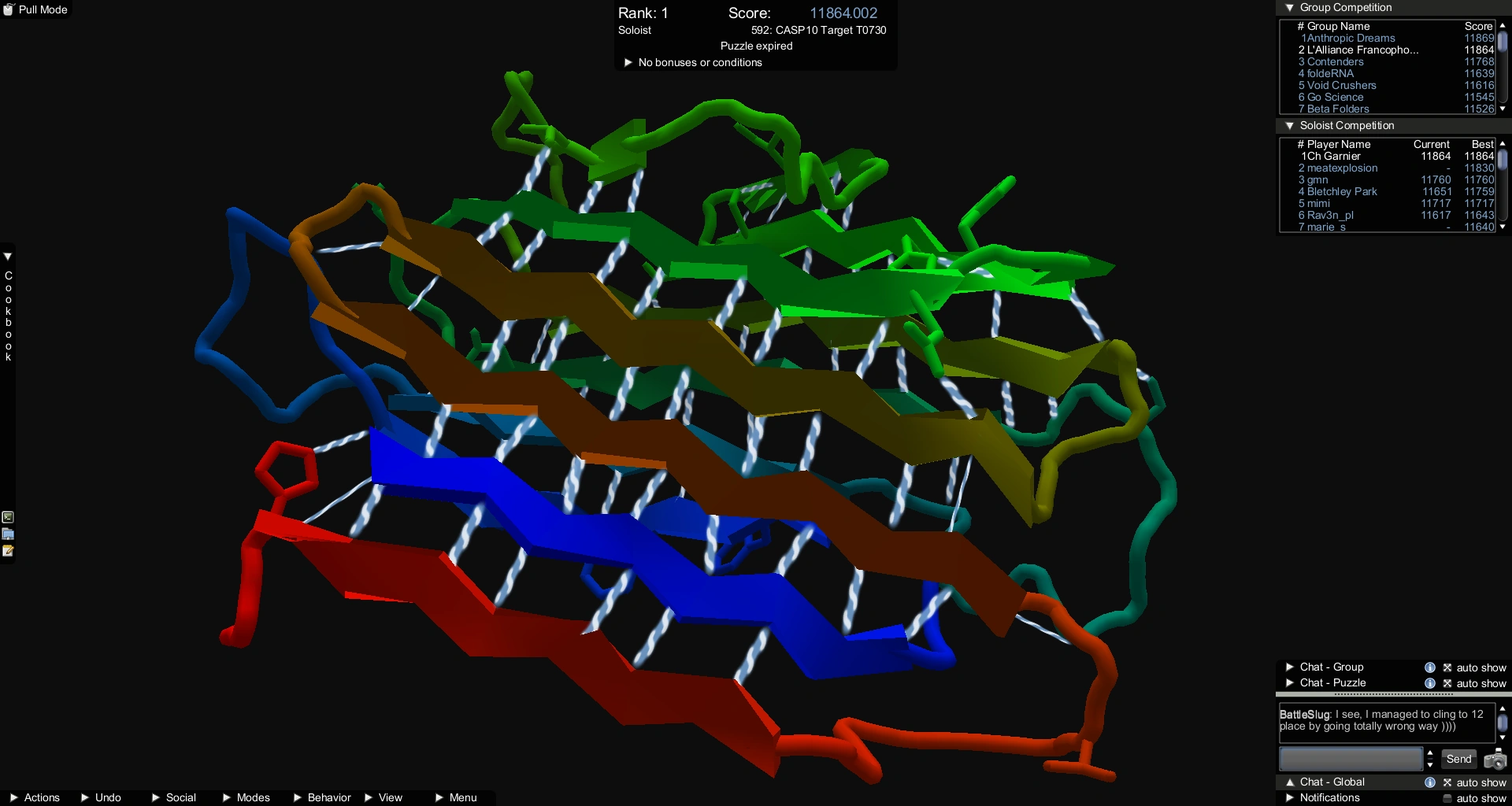Puzzle 592 | Foldit Wiki | Fandom