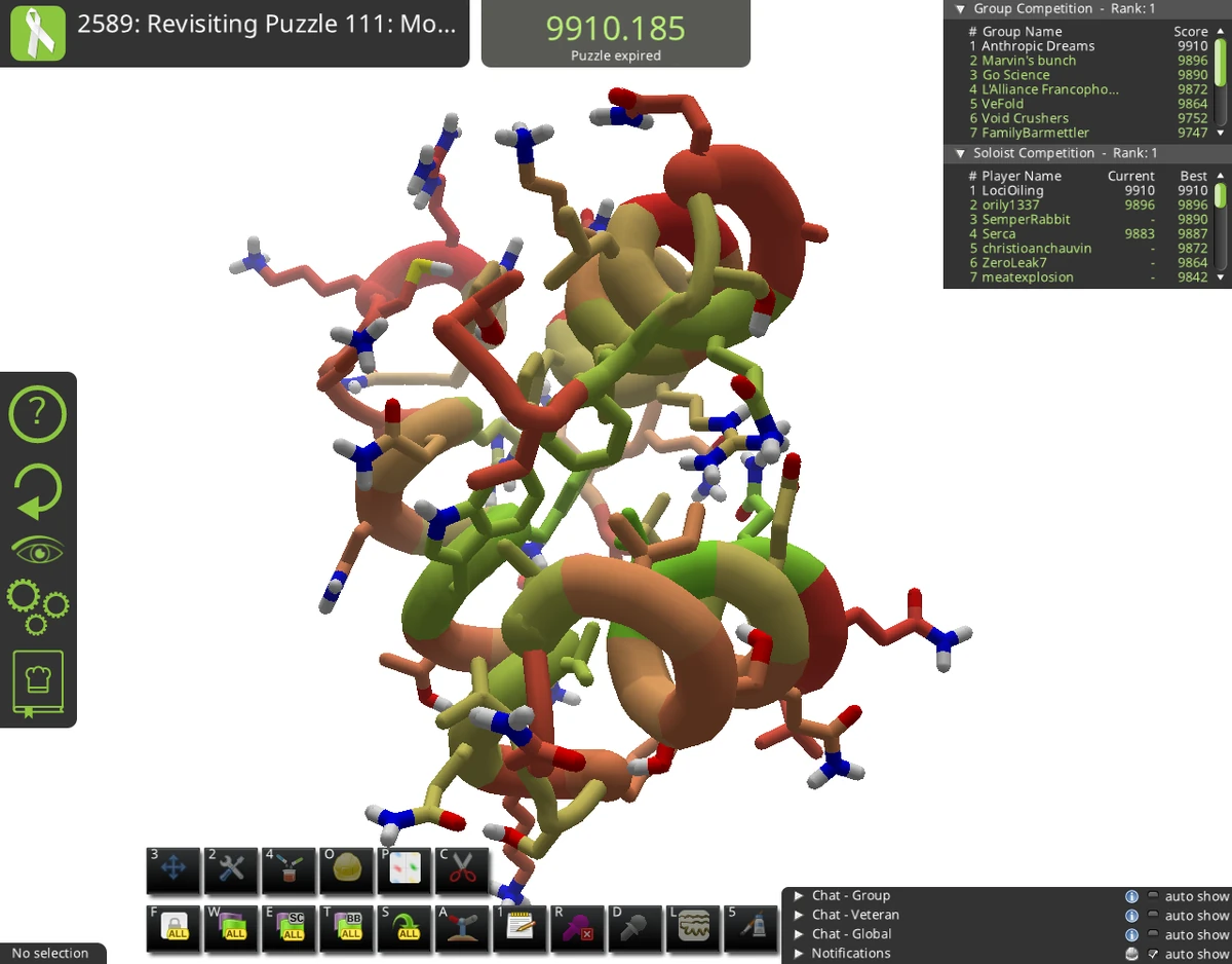 Puzzle 2589 | Foldit Wiki | Fandom