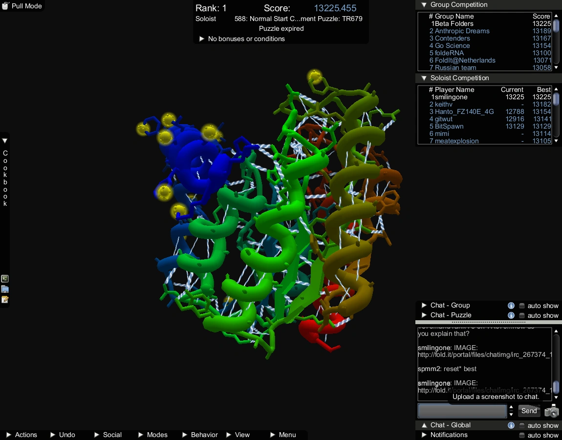 Puzzle 588 | Foldit Wiki | Fandom