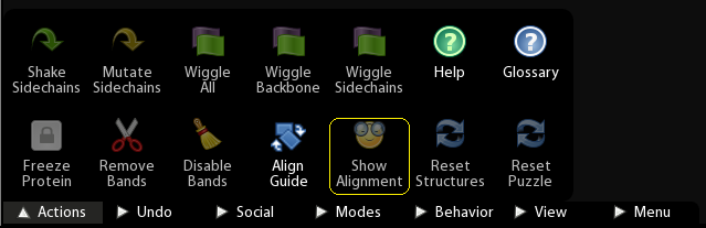 Show Alignment | Foldit Wiki | Fandom
