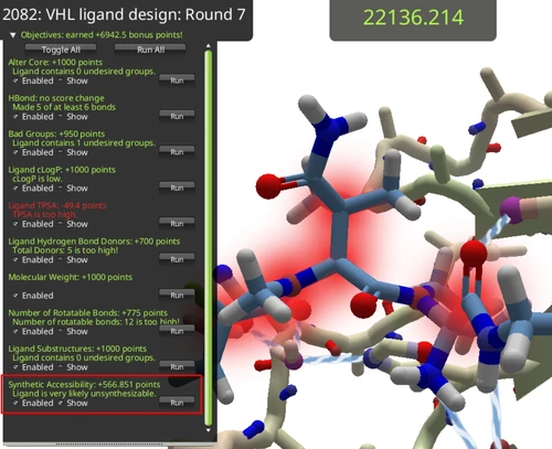 Objective/Synthetic Accessibility | Foldit Wiki | Fandom