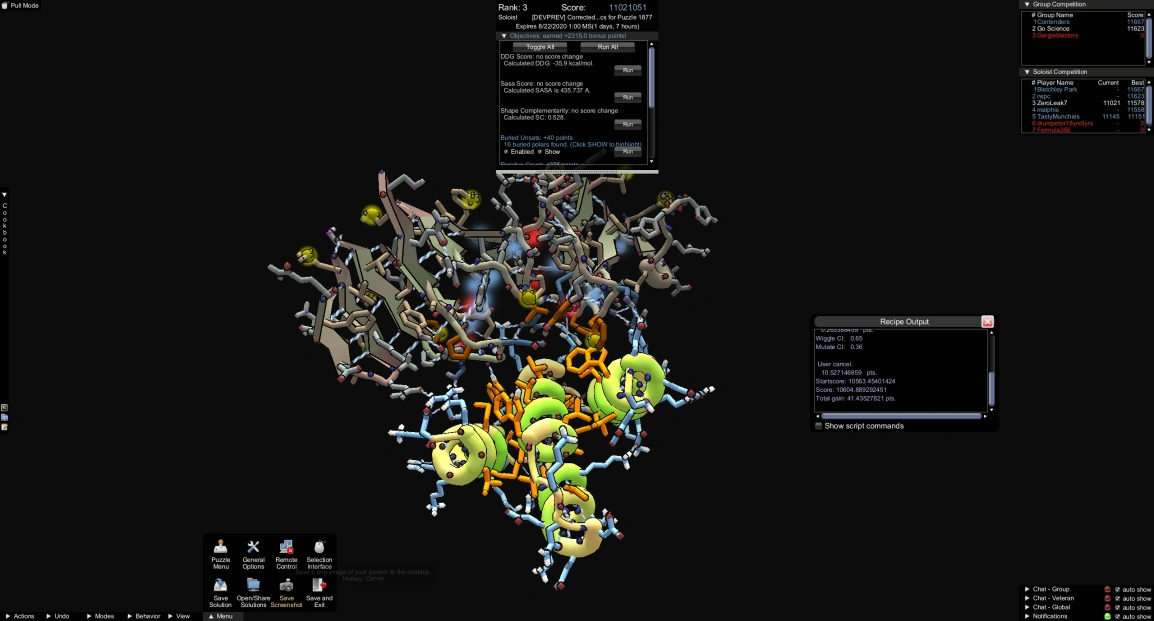 Puzzle 1877 | Foldit Wiki | Fandom