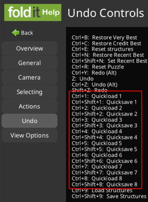 Quickload | Foldit Wiki | Fandom