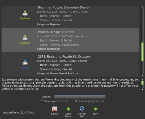 Foldit 2023 | Foldit Wiki | Fandom