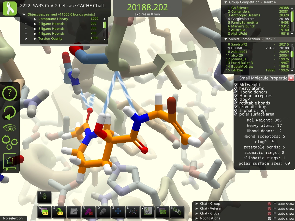 Puzzle 2222 | Foldit Wiki | Fandom