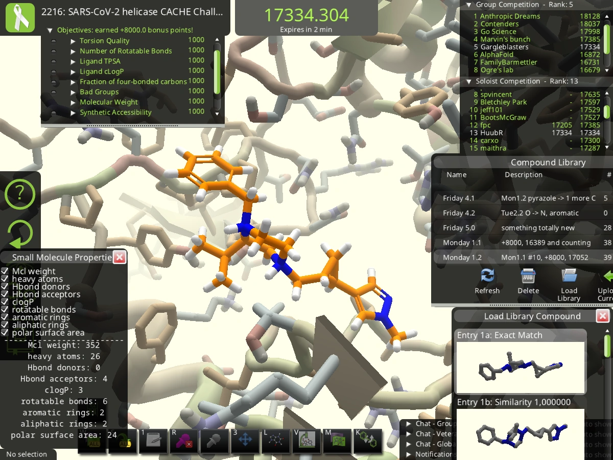 Puzzle 2216 | Foldit Wiki | Fandom