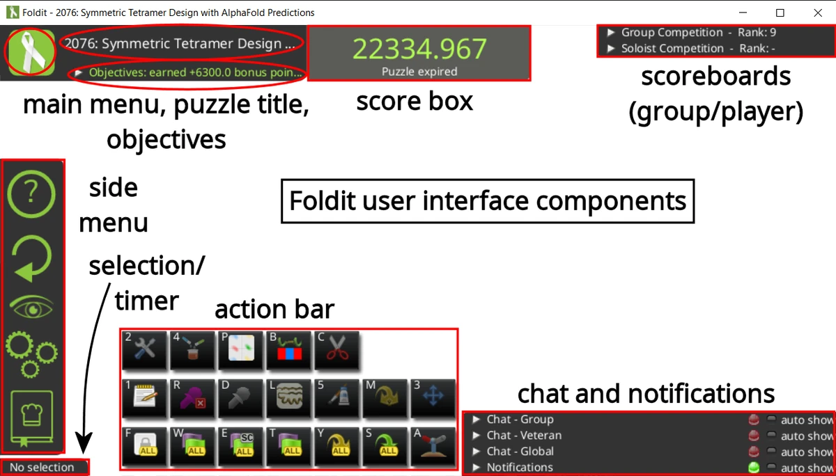 Foldit user interface/Components | Foldit Wiki | Fandom