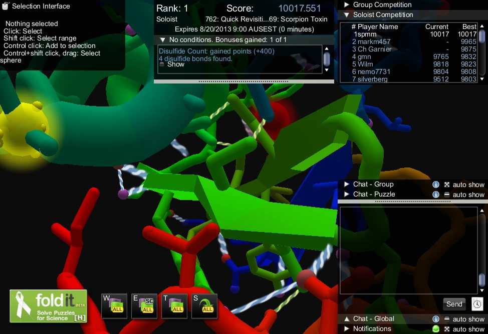 Puzzle 762 | Foldit Wiki | Fandom
