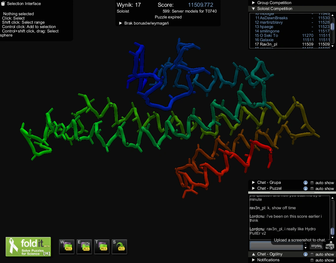 Puzzle 599 | Foldit Wiki | Fandom