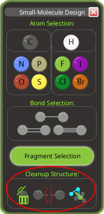 Small molecule design/Cleanup Structure | Foldit Wiki | Fandom