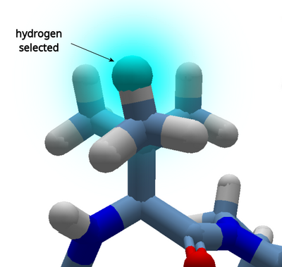 Small molecule design/Atom identification and selection | Foldit Wiki | Fandom