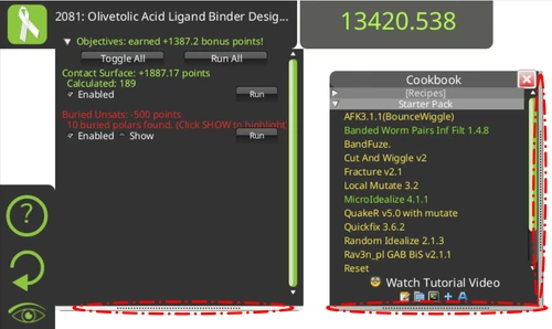 Foldit user interface/Drag bar | Foldit Wiki | Fandom