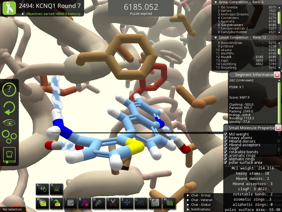 Puzzle 2494 | Foldit Wiki | Fandom