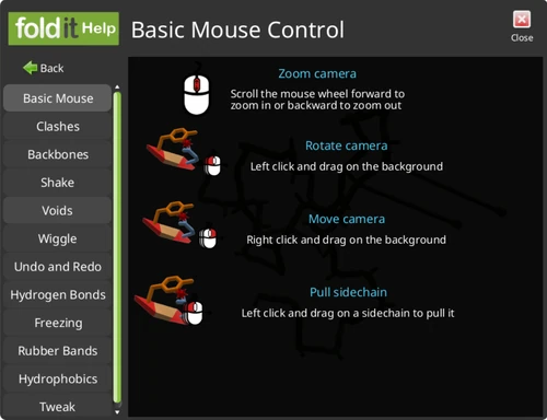 Foldit user interface/Help menu | Foldit Wiki | Fandom
